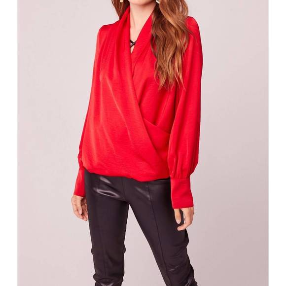 Band of Gypsies | Tops | New Band Of Gypsies Mon Cheri Top In Red ...